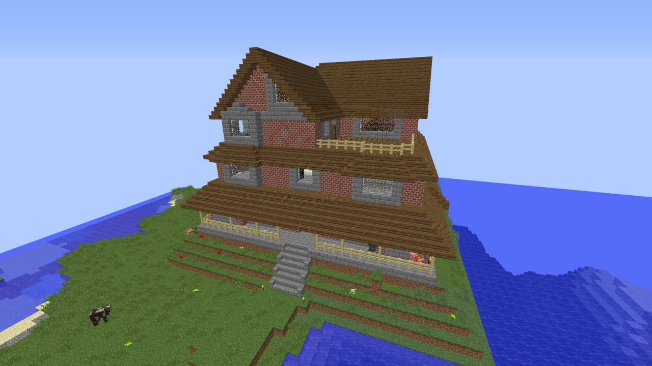 Big Brick House Minecraft Map