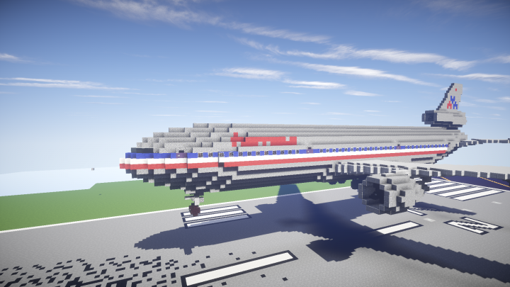McDonnell Douglas DC-10 Minecraft Map