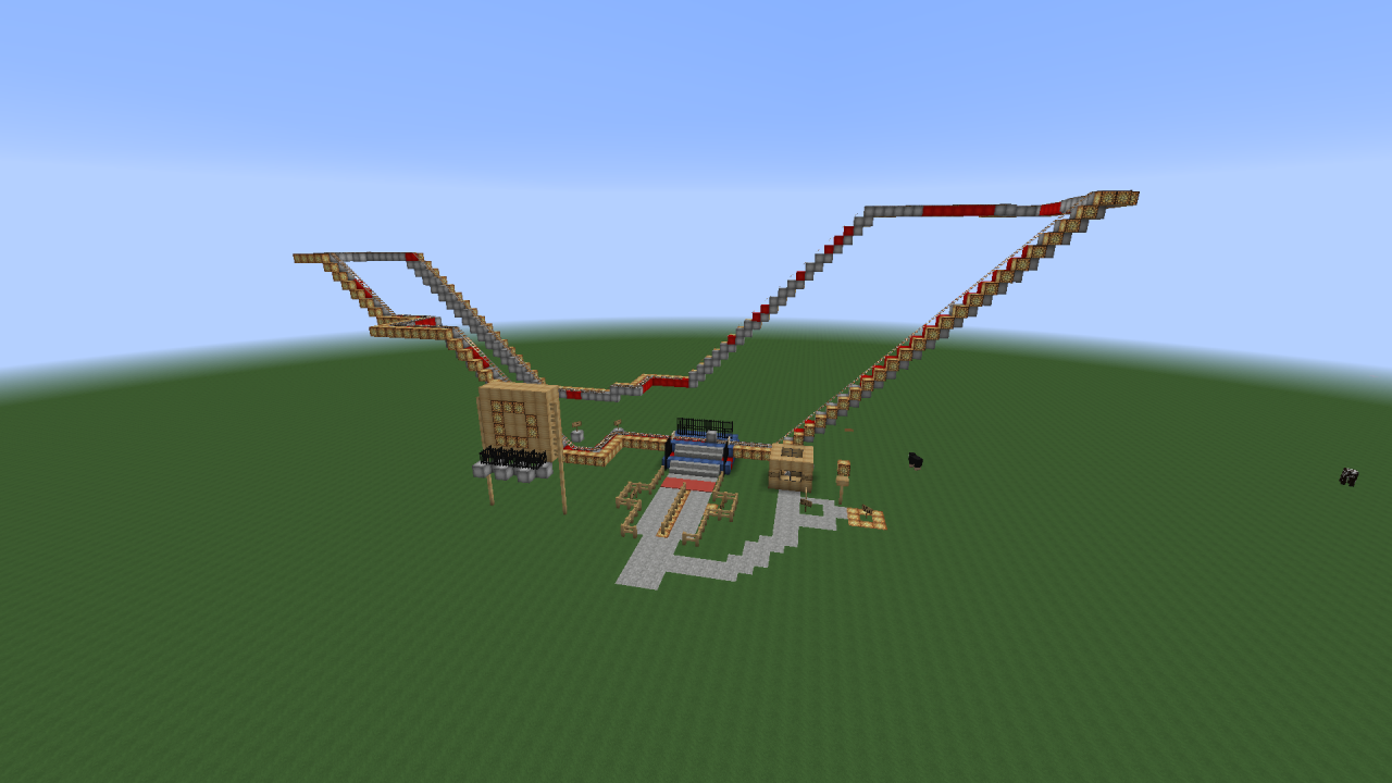 Roller Coaster Minecraft Map