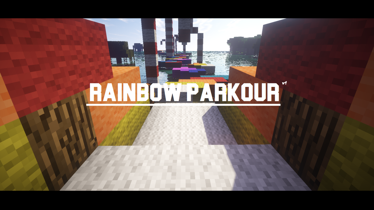 Rainbow Parkour v1 Minecraft Map