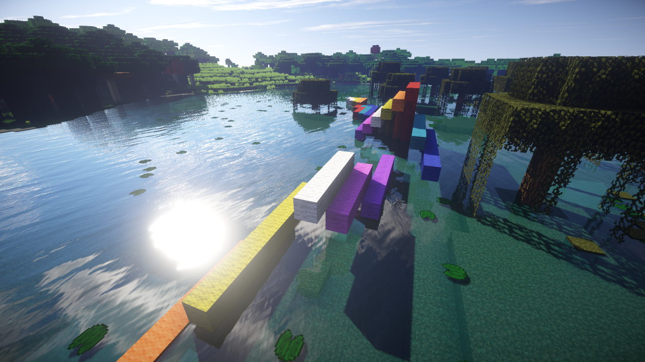 Rainbow Parkour v1 Minecraft Map