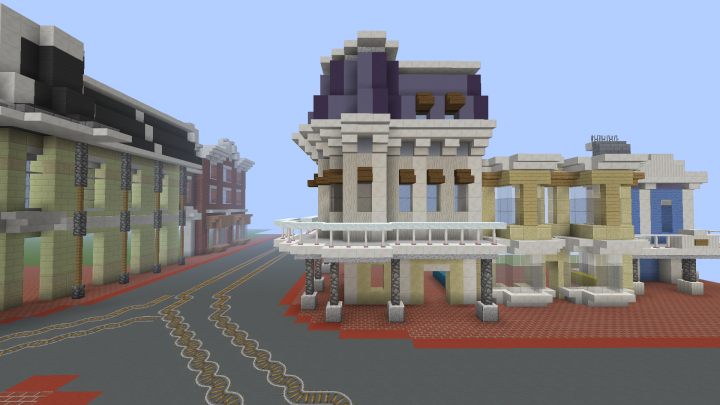 Mainstreet USA Minecraft Map