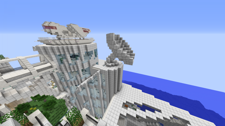 VioletSun - Sustainable city contest Minecraft Map