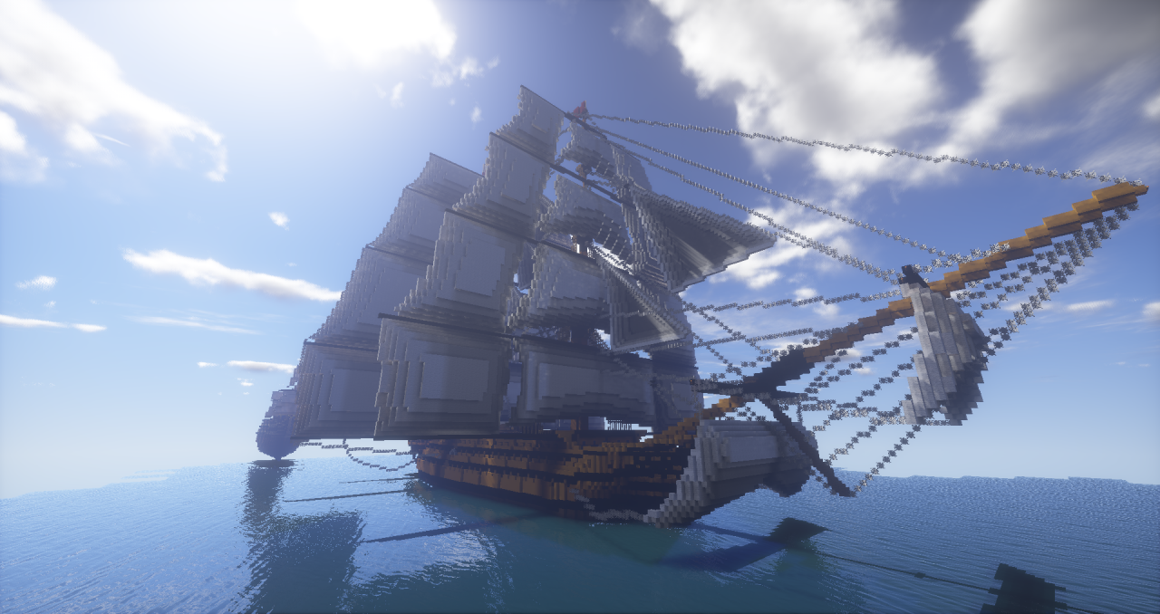 HMS Man O War Minecraft Map
