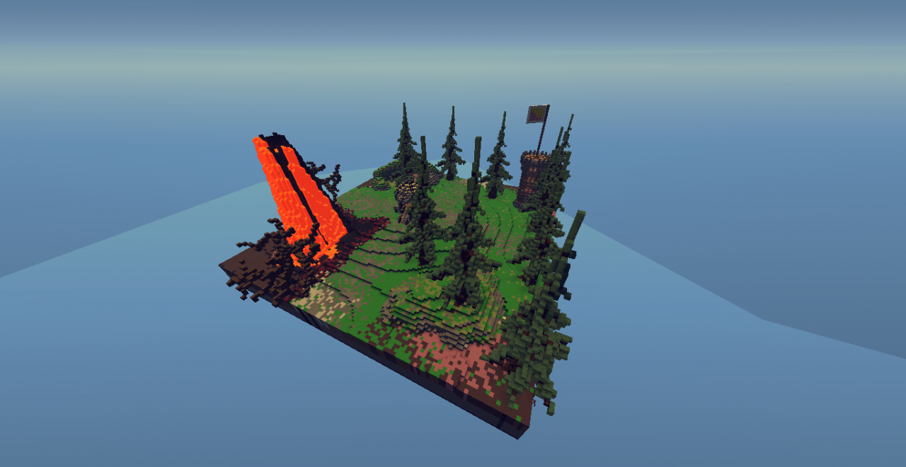 Koth 100x100 Minecraft Map