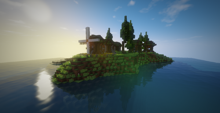 Druid Village. Minecraft Map