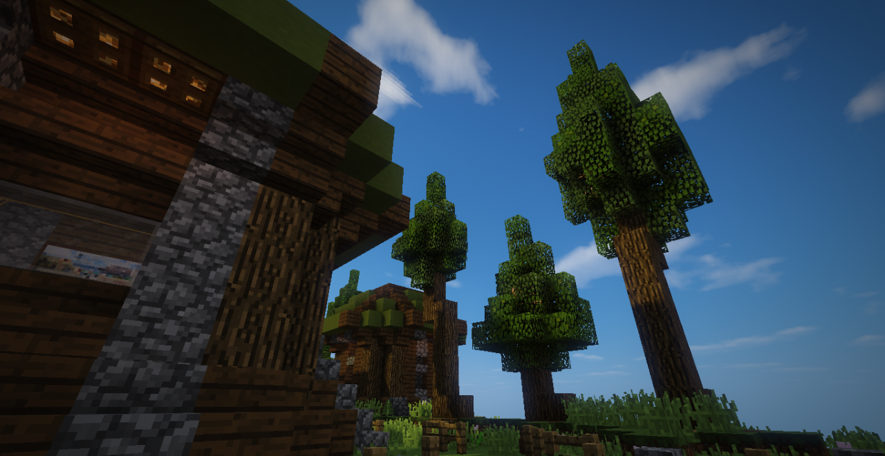 Druid Village. Minecraft Map