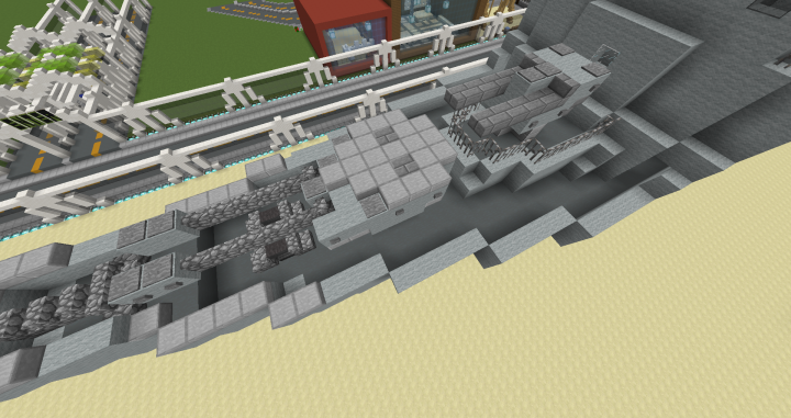 WW2 Cruiser Minecraft Map