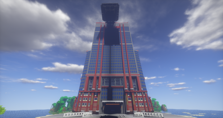 Minecraft Saints row The Third QG des Qaints Minecraft Map