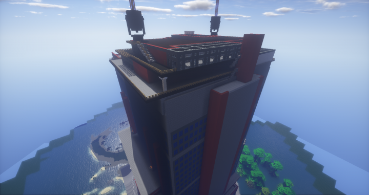 Minecraft Saints row The Third QG des Qaints Minecraft Map