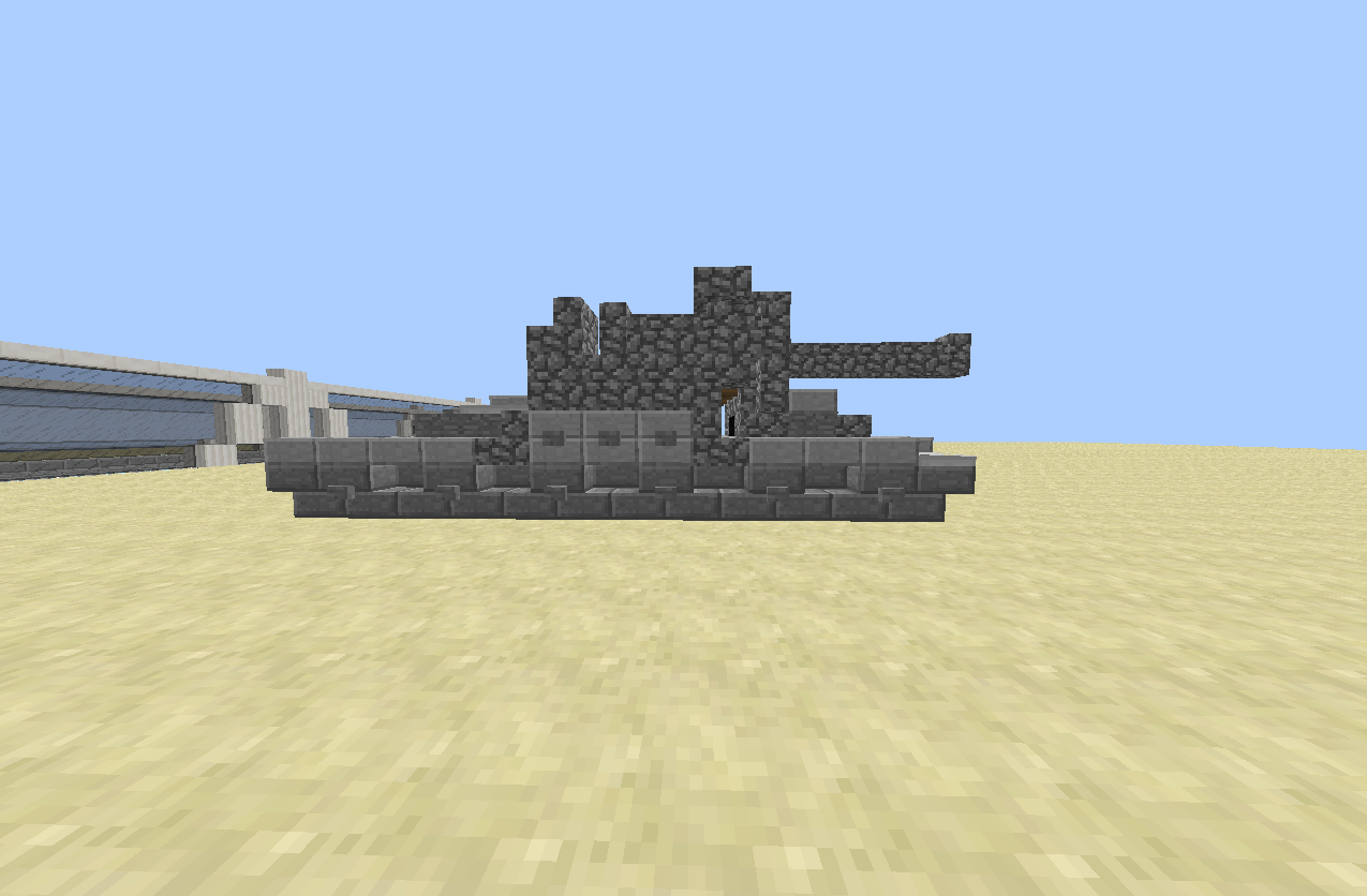 Valentine AT (Brittish WW2 Convept Tank Destroyer) Minecraft Map