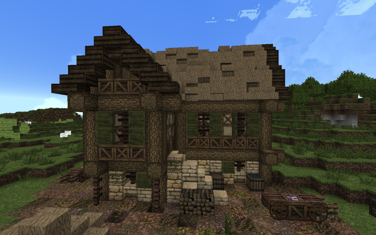 Small townhouse Minecraft Map