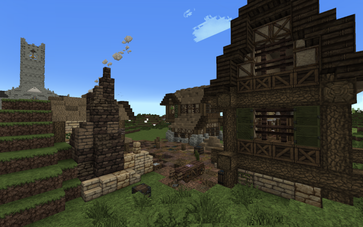 Small townhouse Minecraft Map