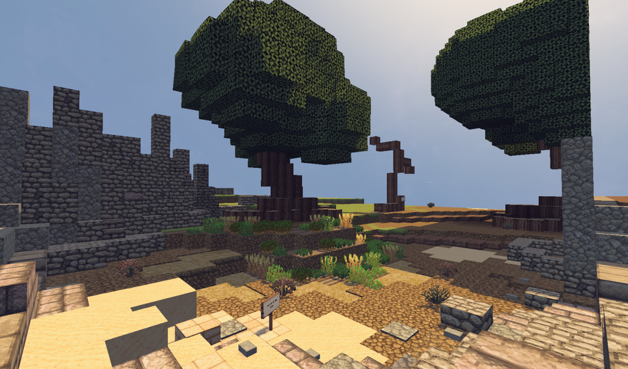 "Paradise" | Landscape | Server Minecraft Map