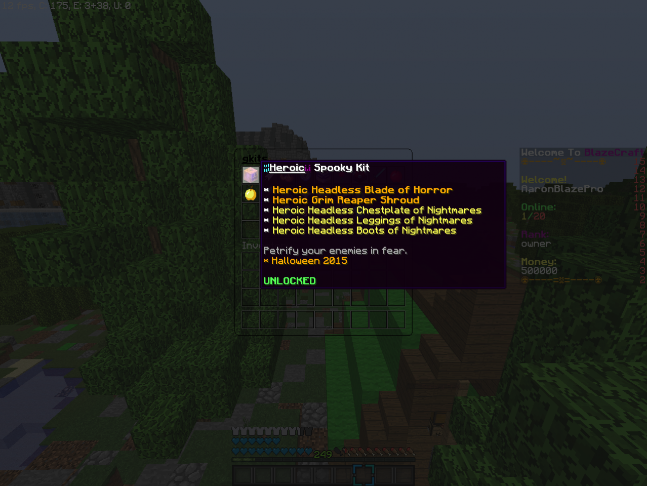 BlazeCraft Factions [1.8-1.8.9]-With Supply Drops,Gkits,Custom Enchants,Pets and MUCH more ...