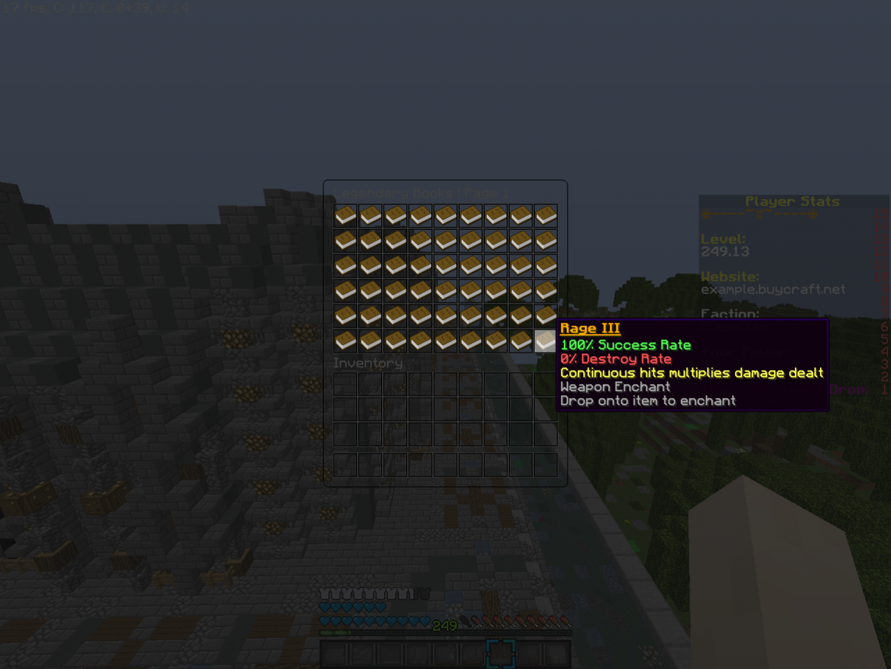 BlazeCraft Factions [1.8-1.8.9]-With Supply Drops,Gkits,Custom Enchants,Pets and MUCH more ...