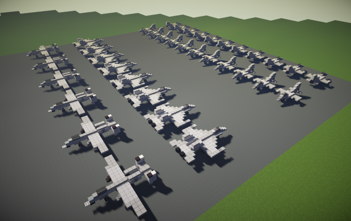 Naval Air Station Paril Military Base Minecraft Map
