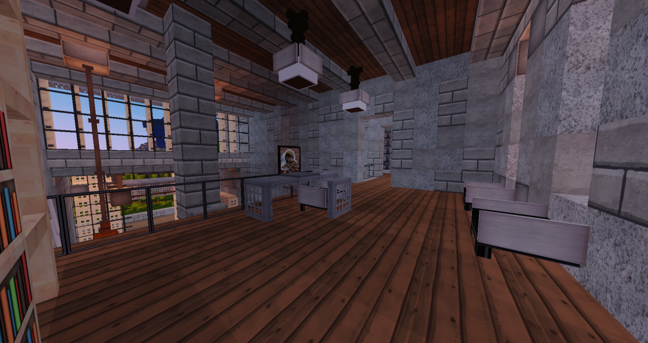 Modern Industrial House Minecraft Map