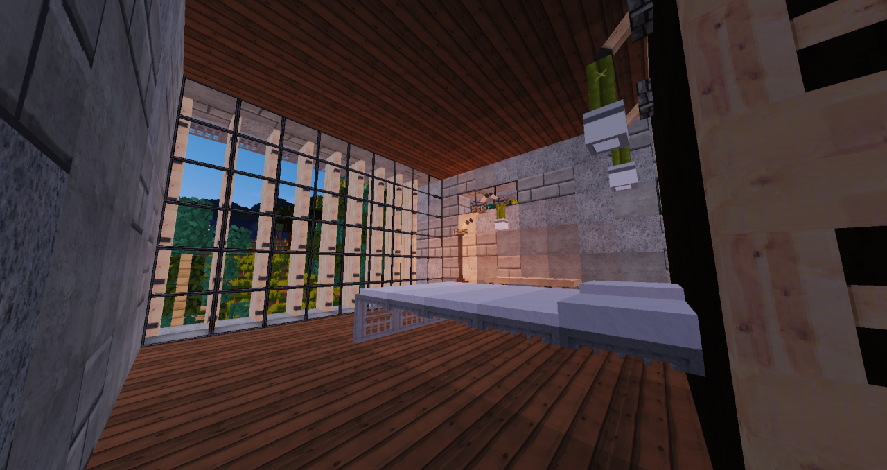 Modern Industrial House Minecraft Map