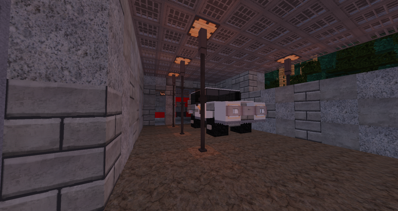 Modern Industrial House Minecraft Map