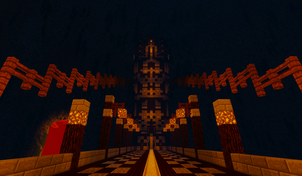 Large Ravine w/ Bridge Minecraft Map