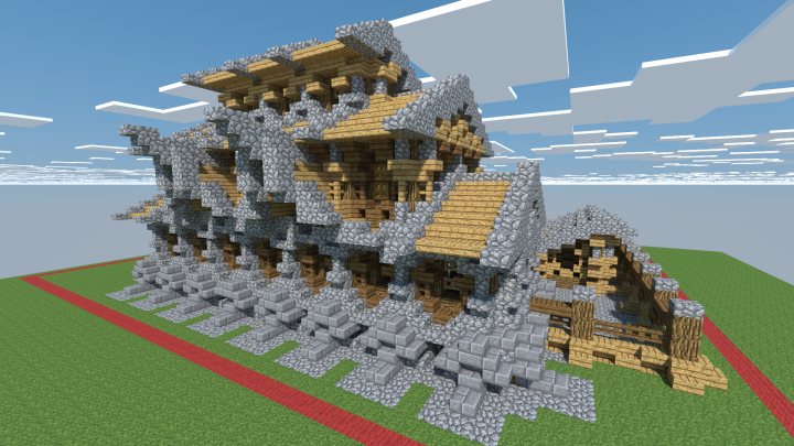 #30DAYS - Day 7 - Medieval Stables Minecraft Map