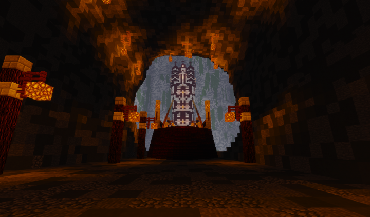 Large Ravine w/ Bridge Minecraft Map