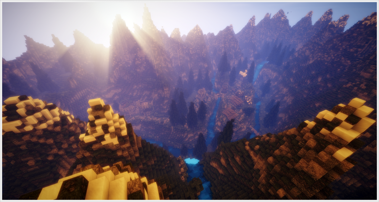 Hidden Valley - Survival Games Spawn Minecraft Map