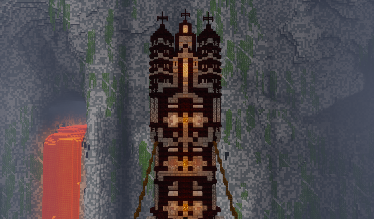 Large Ravine w/ Bridge Minecraft Map