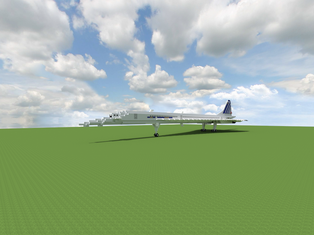 Air France Concorde Minecraft Map