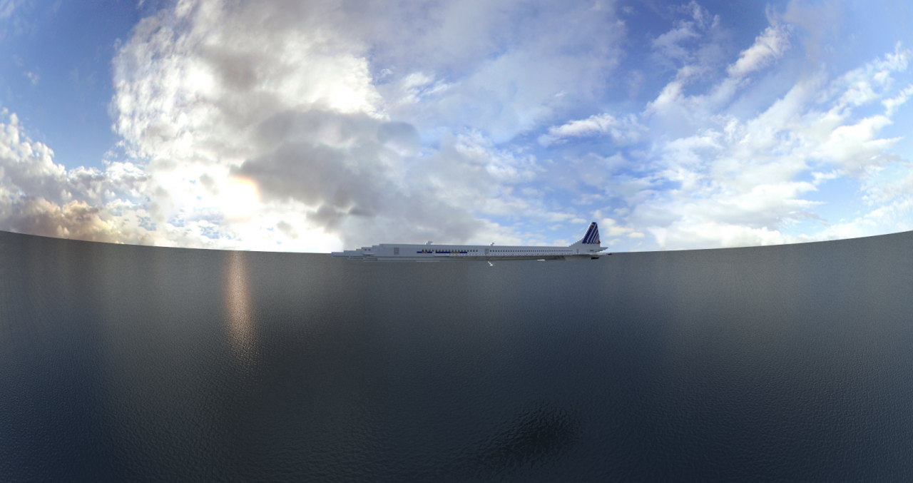 Air France Concorde Minecraft Map