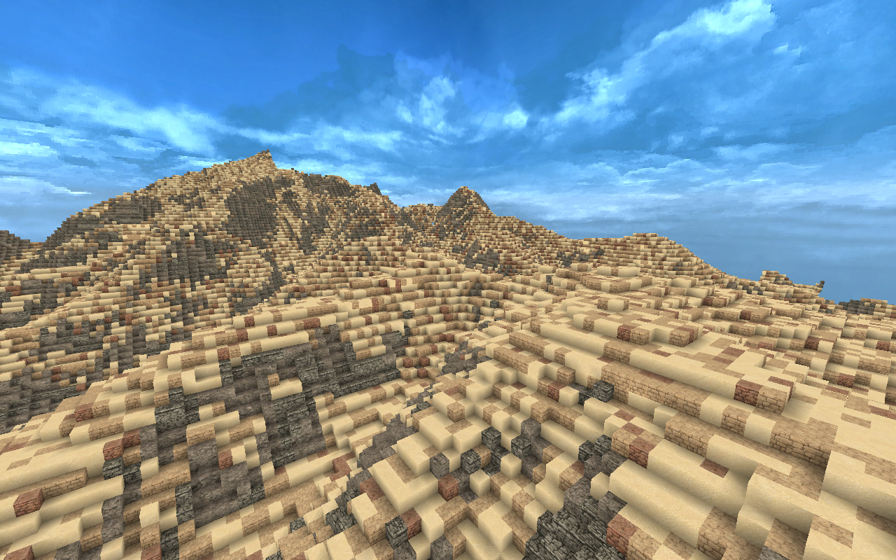D E S Y S (Desert World inspired by Nevada) Minecraft Map