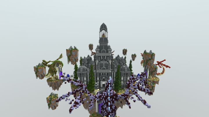 Dragon Sky Hub Minecraft Map