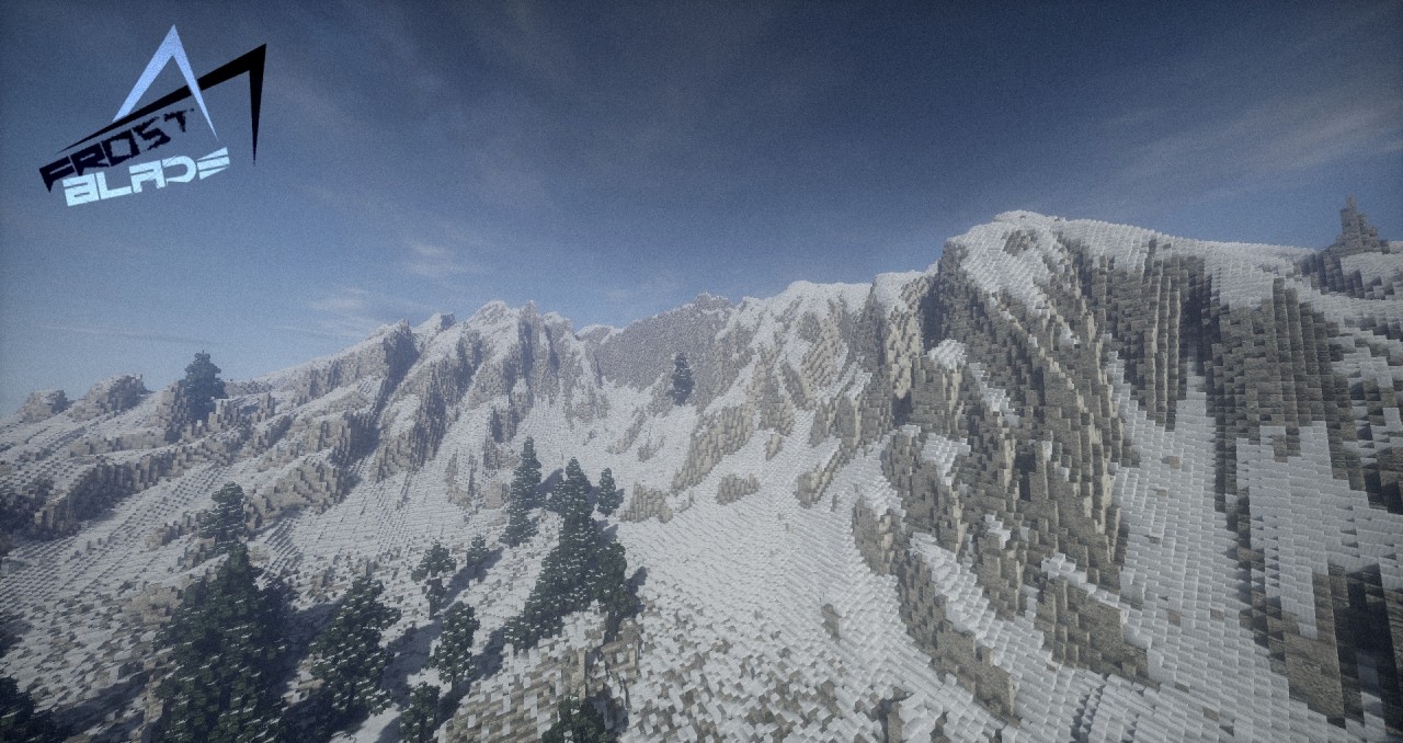 2K Fantasy Terrain : FROST BLADE Minecraft Map