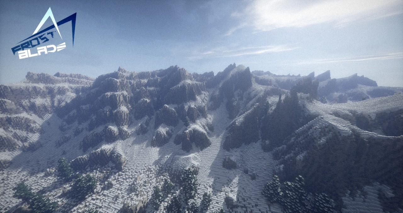 2K Fantasy Terrain : FROST BLADE Minecraft Map