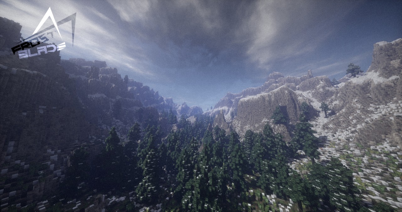 2K Fantasy Terrain : FROST BLADE Minecraft Map