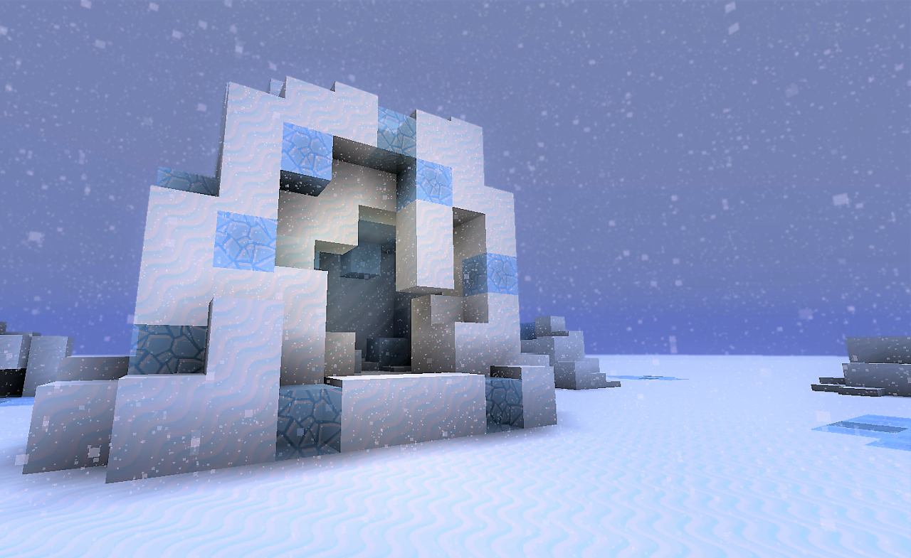 Ice Portal Minecraft Map