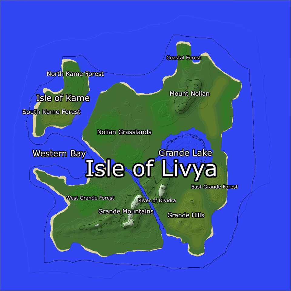 Uninhabited Island of Livya Minecraft Map