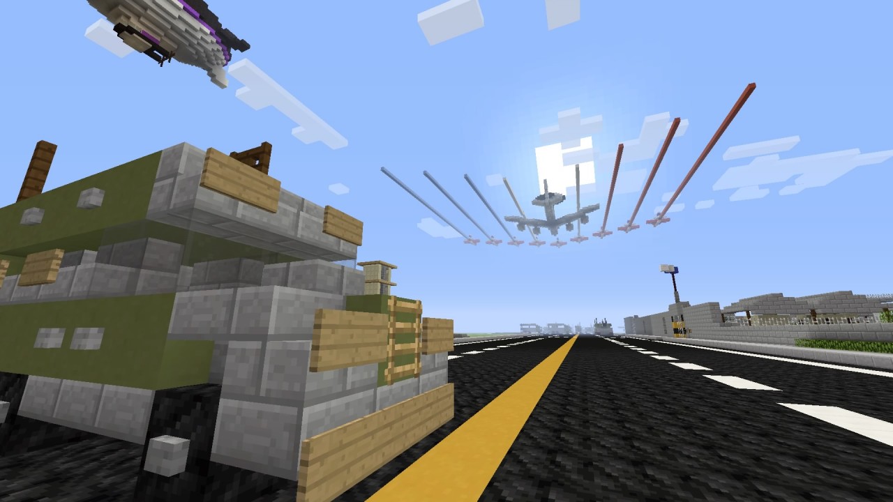 Military Parade Minecraft Map