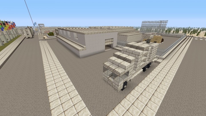 Military Base - El-Qasr - Royal Engineers Minecraft Map