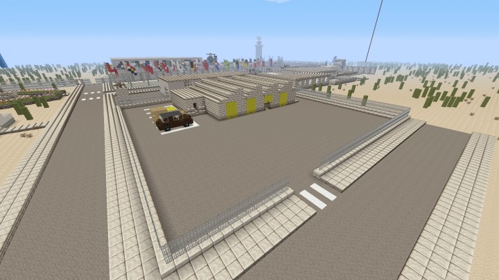 Military Base - El-Qasr - Royal Engineers Minecraft Map