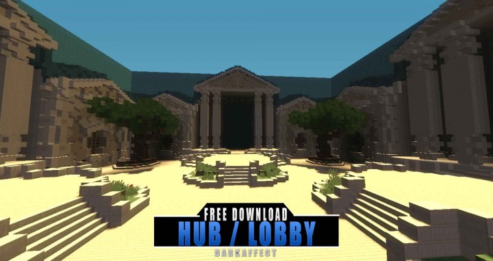 HUB / LOBBY [FREE MAP DOWNLOAD] (79) Minecraft Map