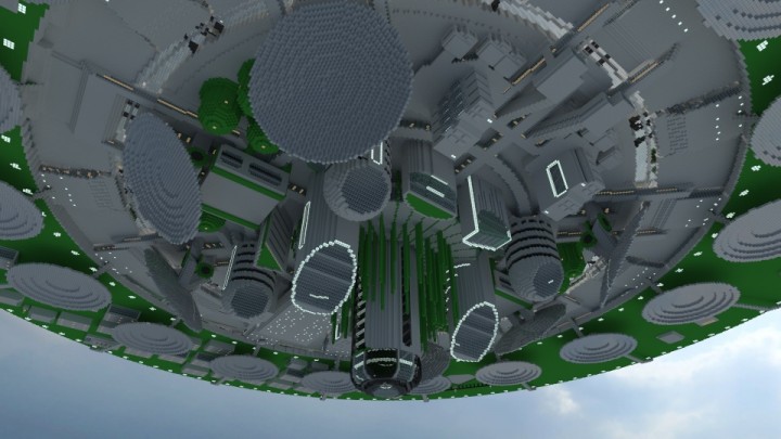 Arkadia Green - Sustainable City Contest Minecraft Map