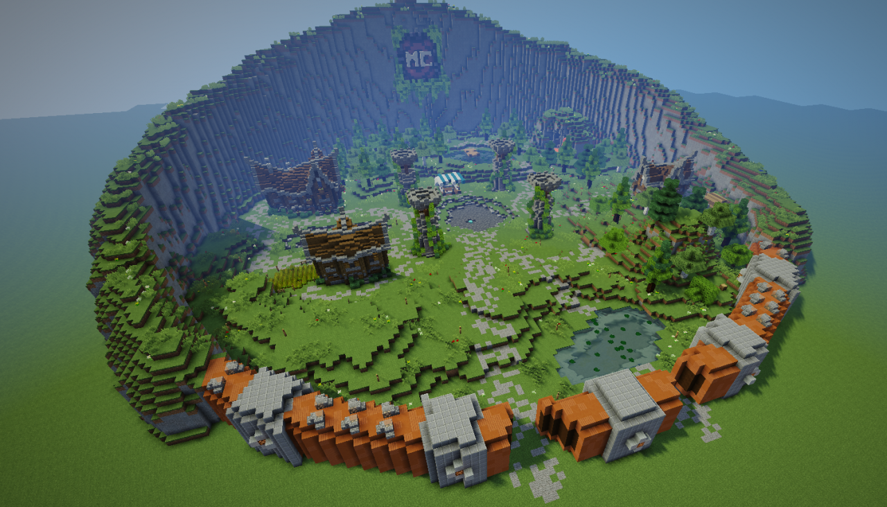 Medival Spawn Minecraft Map
