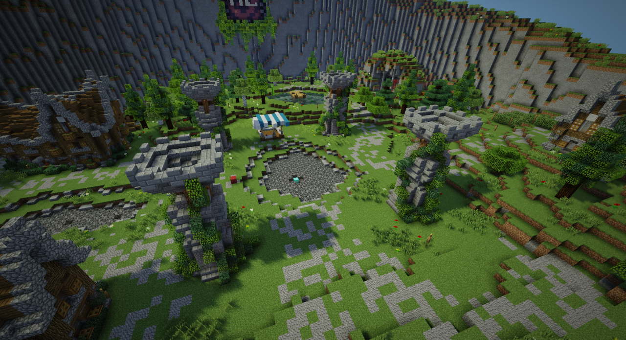Medival Spawn Minecraft Map