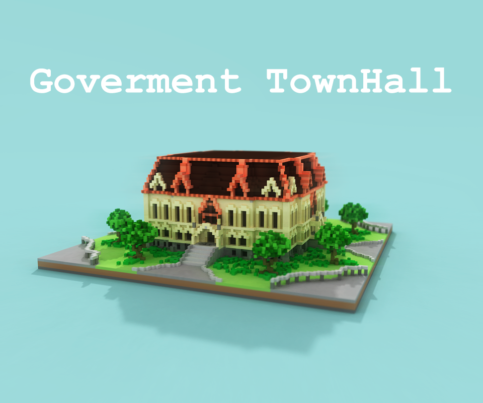 Government Townhall Minecraft Map
