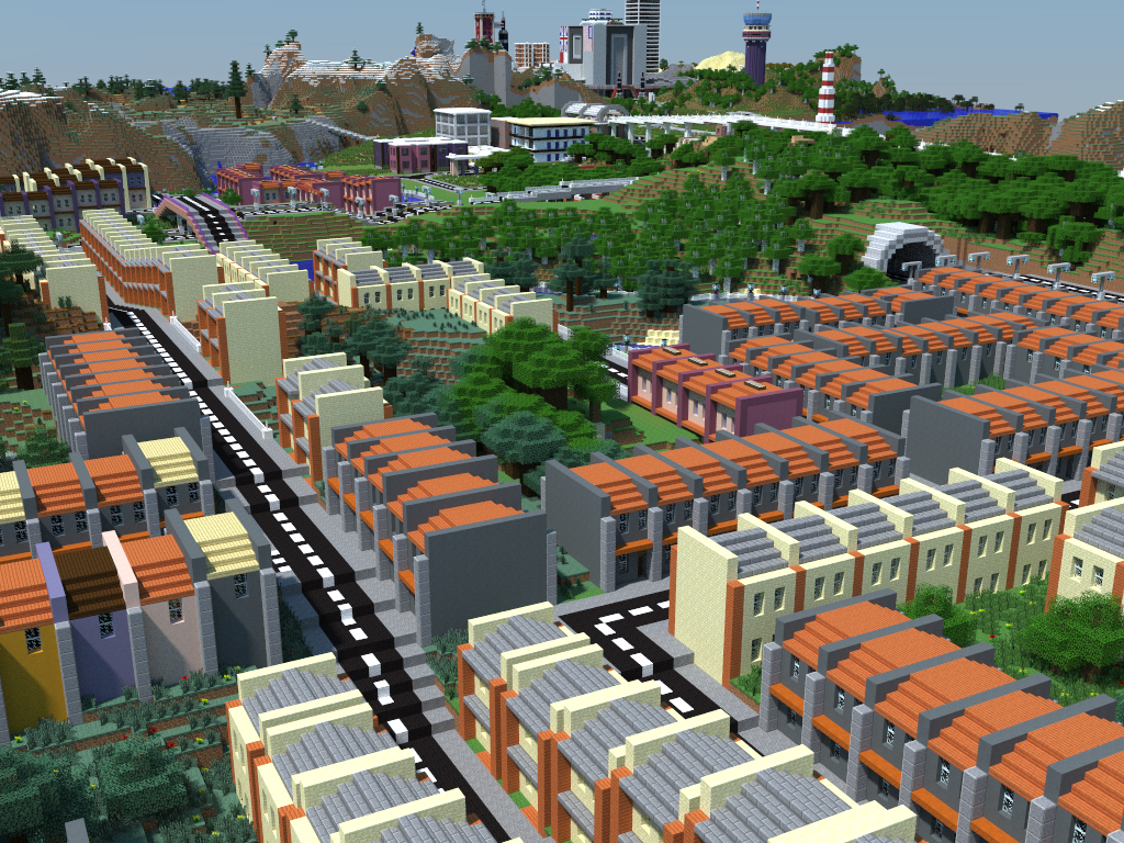 Matt's MineCity - Massive Modern City - DOWNLOAD! Minecraft Map