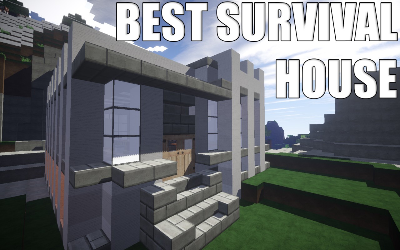 Small Survival House Minecraft Map