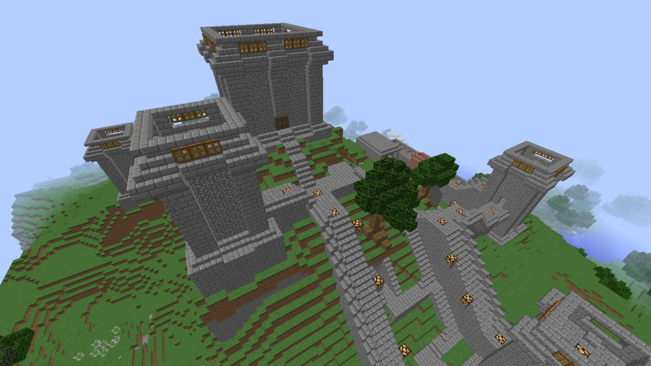 Hillside Castle Minecraft Map