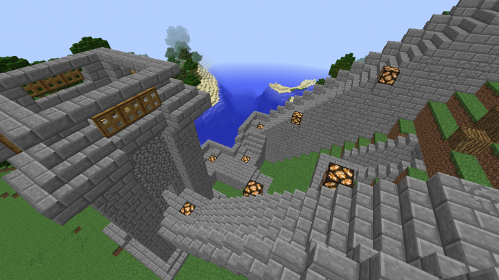 Hillside Castle Minecraft Map
